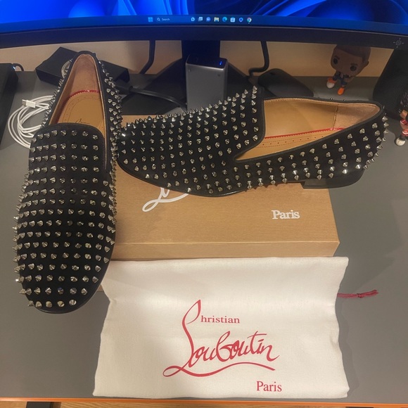 Christian Louboutin | Shoes | Christian Louboutin Rollerboy Spikes ...